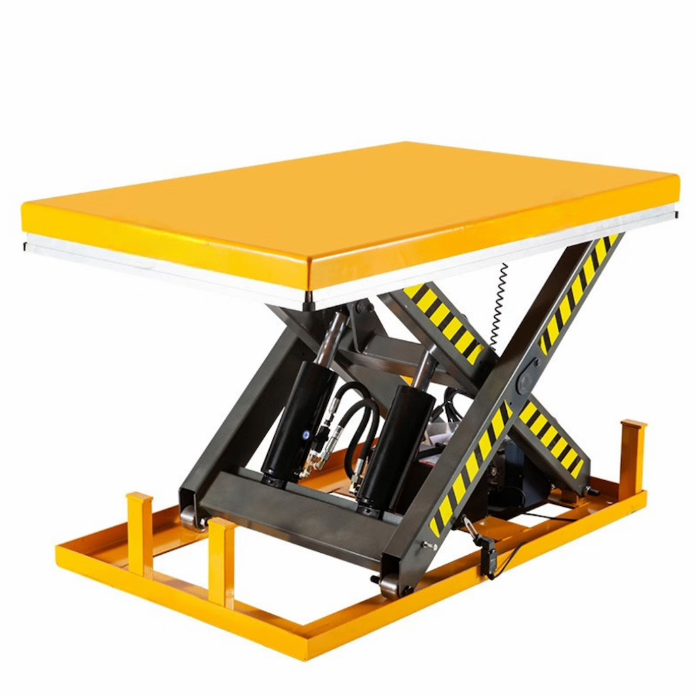 Stationary Scissor Lift Table Hydraulic Fixed Scissor Lift For ...
